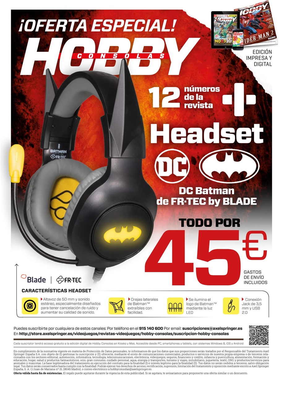 Hobby Consolas Magazine - Hobby Consolas 392 Zurück Ausgabe