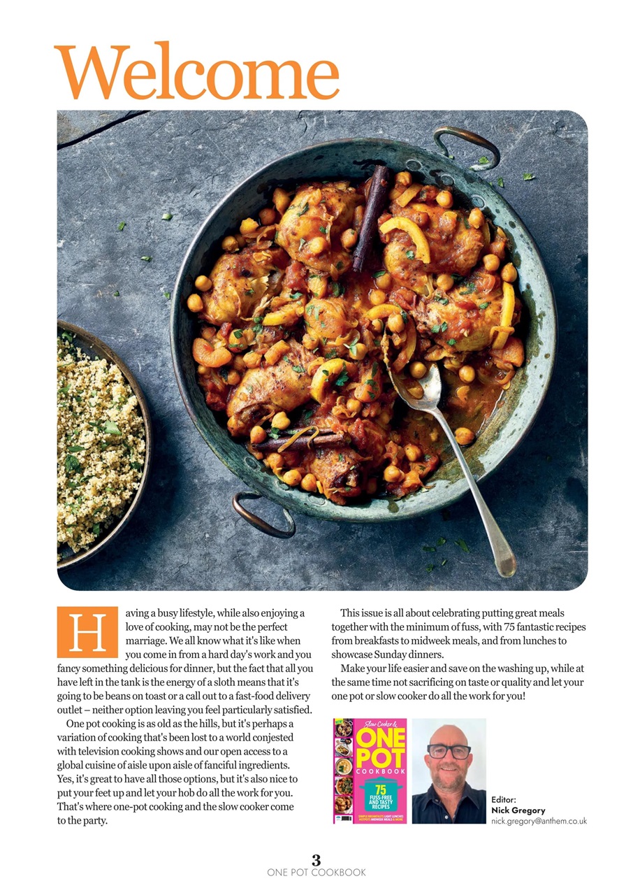 Healthy Eating Magazine - One Pot Cookbook: Issue 1 Edición anterior