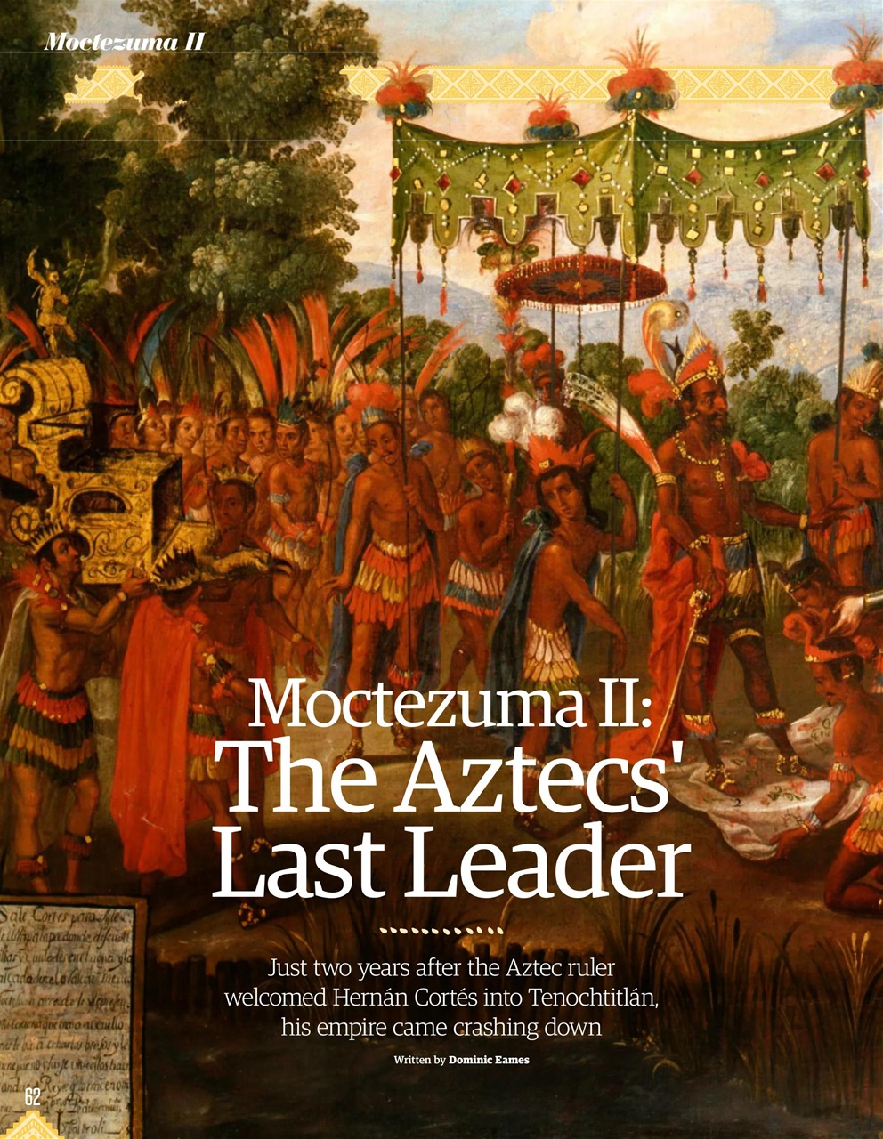 The History Anthology Magazine - History Aztecs Sixth Edition Vorige editie