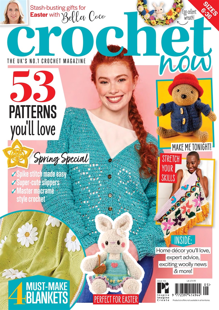Crochet Now Magazine Subscriptions and Issue 105 Issue | Pocketmags