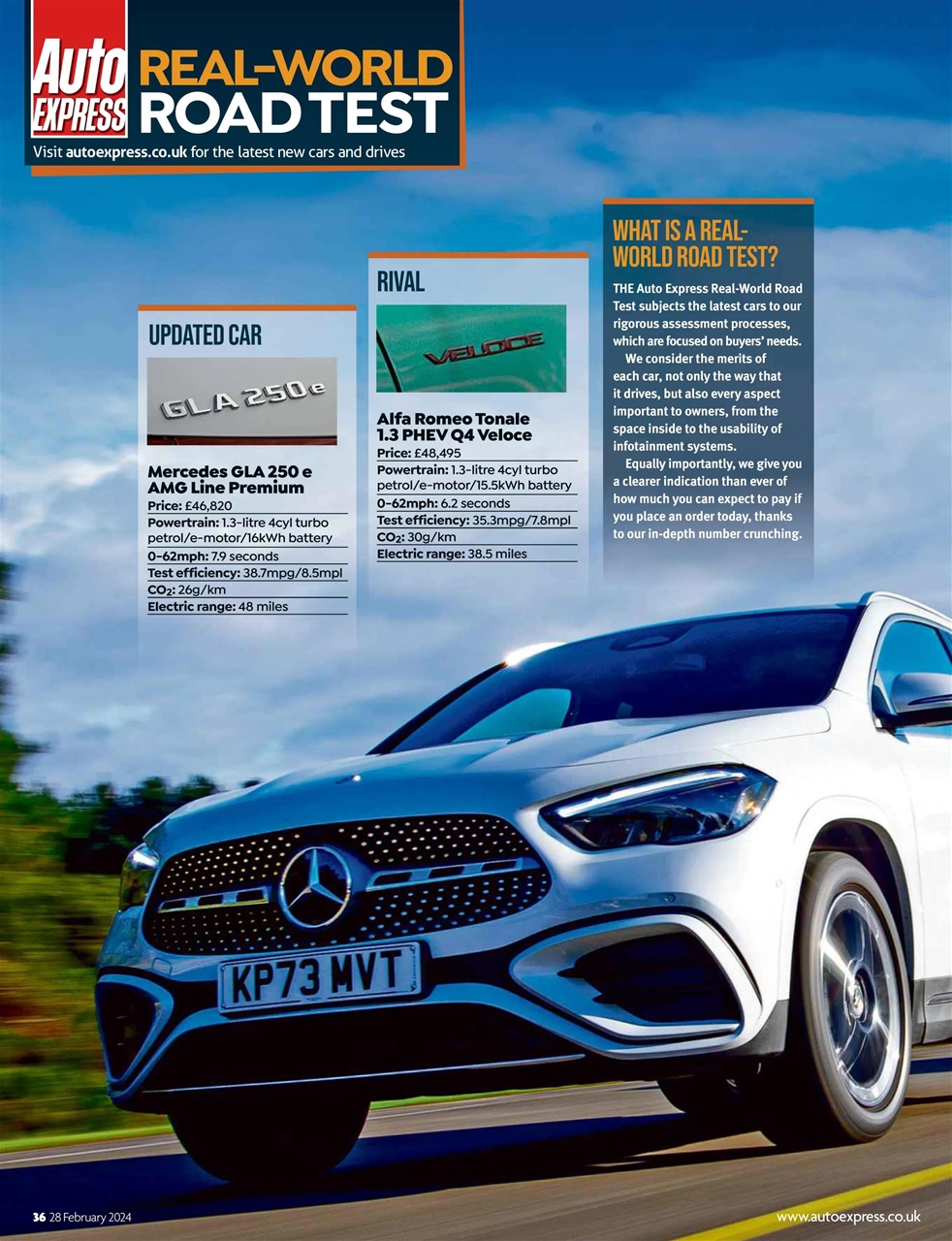 Auto Express Magazine - 29/2/2024 Back Issue
