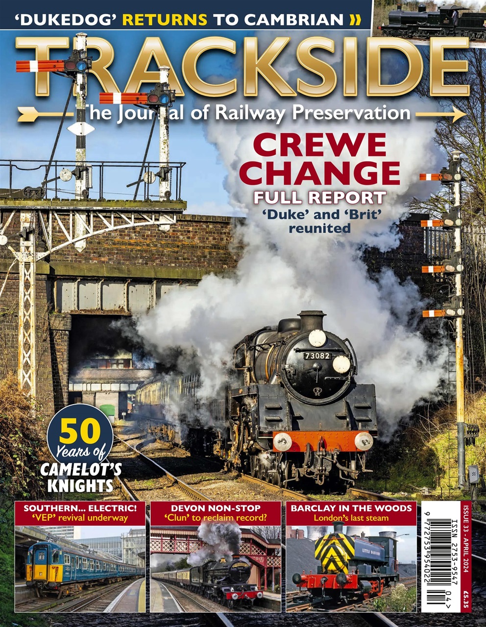 Trackside Magazine Subscriptions and April 2024 Issue | Pocketmags