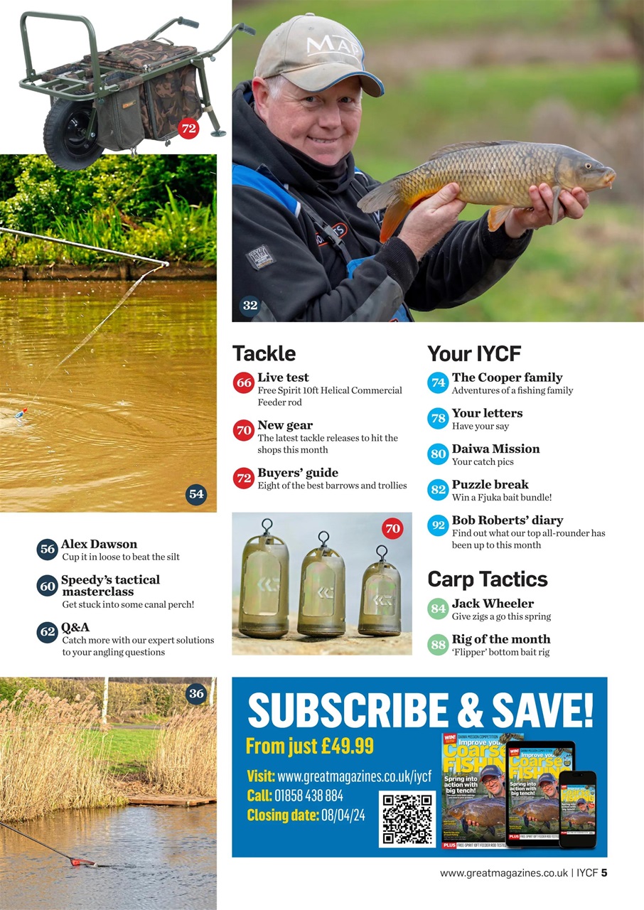 Improve Your Coarse Fishing Magazine Subscriptions and 413 Issue ...