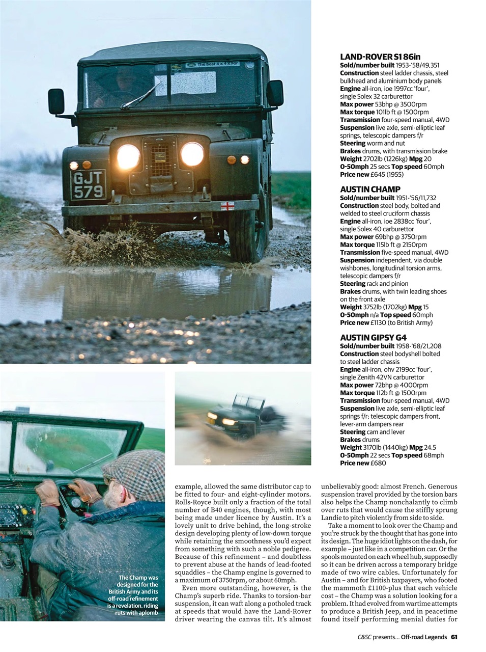Classic & Sports Car Magazine - Off-Road Legends Special Issue