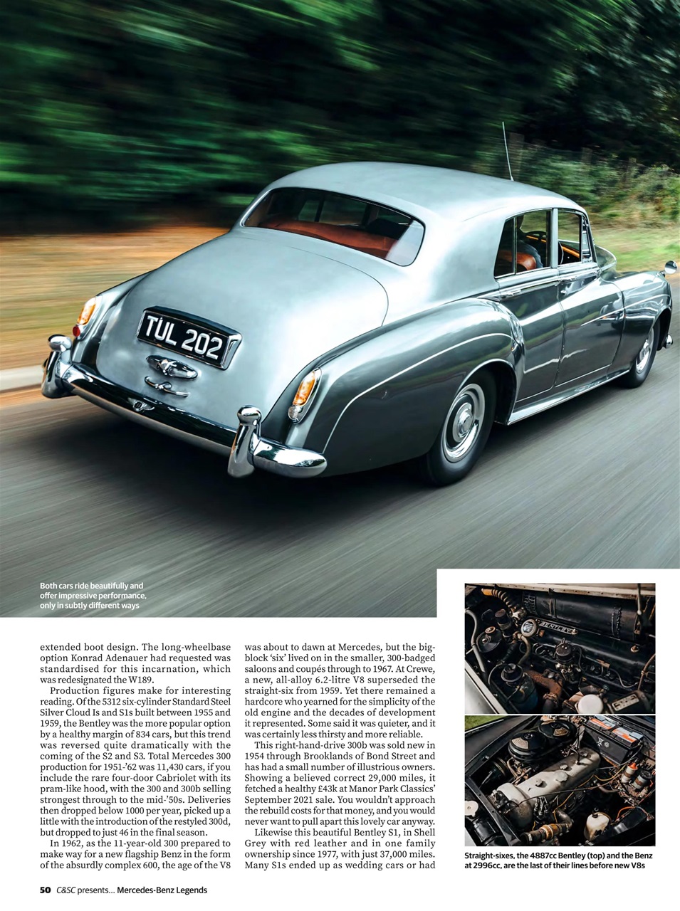 Classic & Sports Car Magazine - Mercedes Legends Special Issue