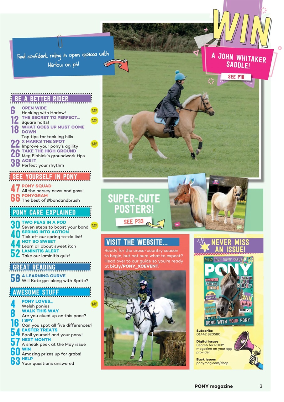 Pony Magazine Subscriptions and PONY Magazine – April 2024 Issue ...