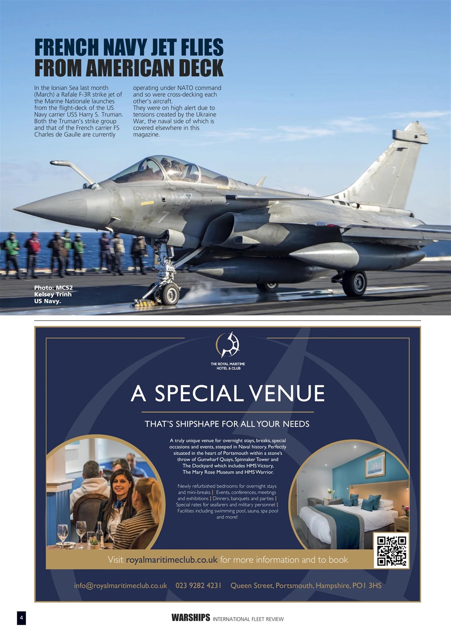 Warships International Fleet Review Magazine - May 2022 Back Issue