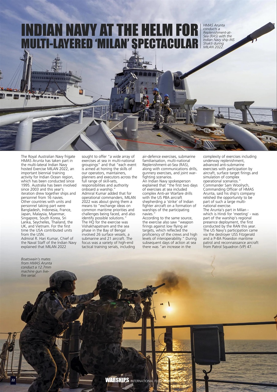 Warships International Fleet Review Magazine - May 2022 Back Issue