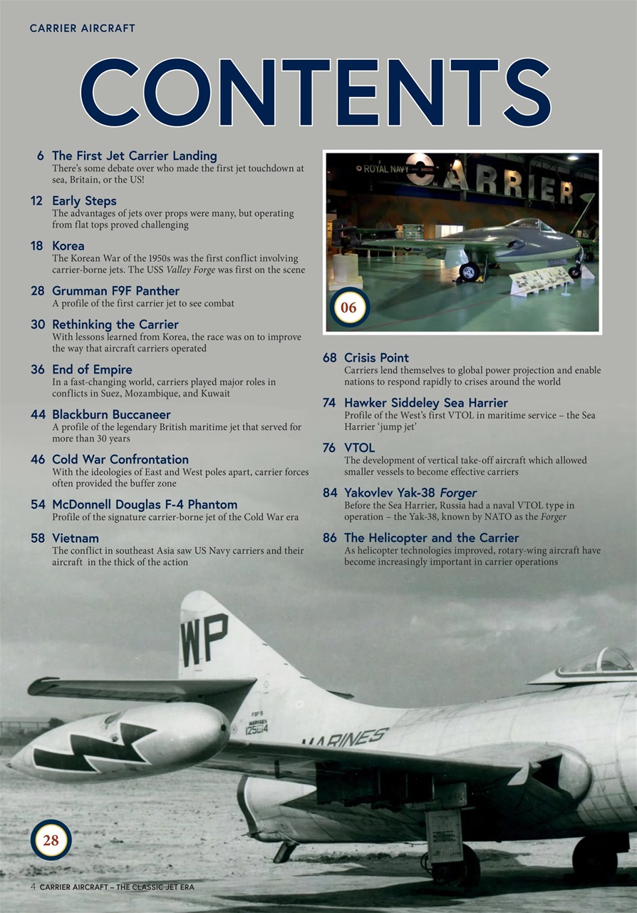 Aeroplane Magazine - Carrier Aircraft: Classic Jet Era Edición especial