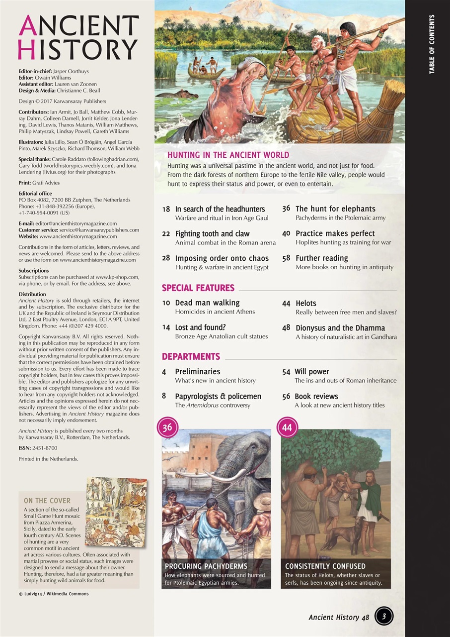 Ancient History Magazine Subscriptions and AH 48 Issue | Pocketmags