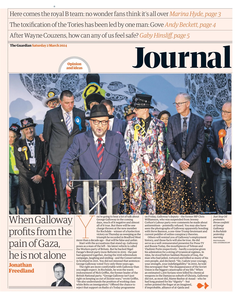 The Guardian Newspaper - Saturday, March 2, 2024 Back Issue