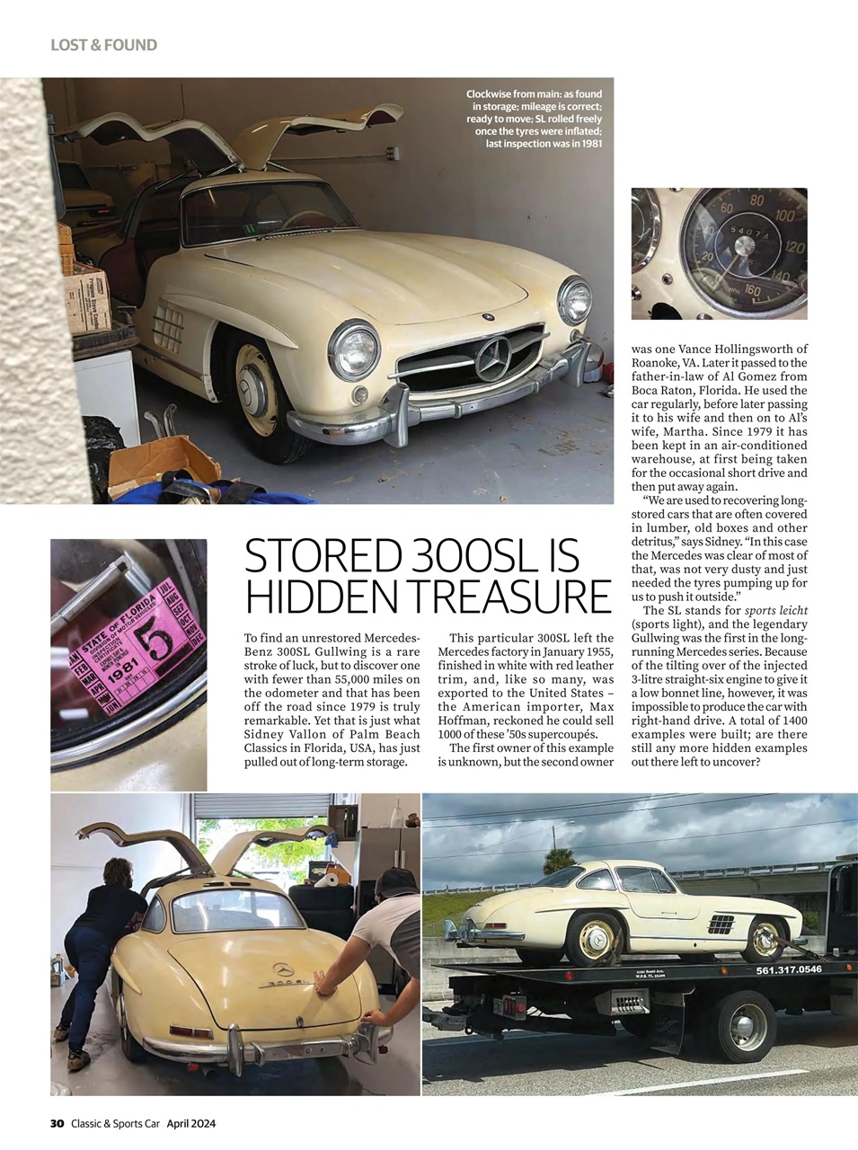 Classic & Sports Car Magazine - Apr-24 Back Issue