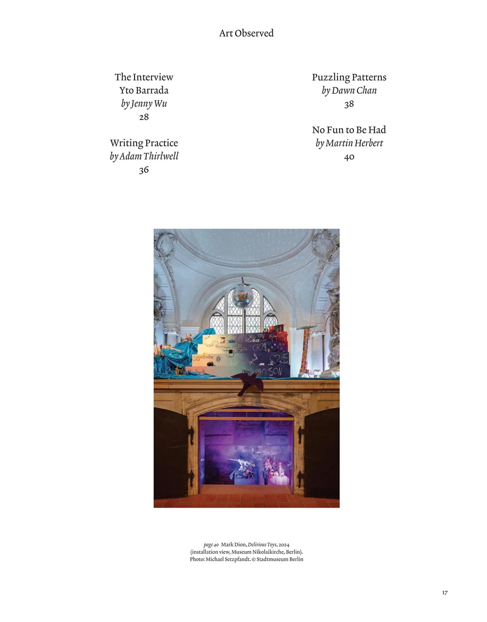 ArtReview Magazine - March 2024 Back Issue