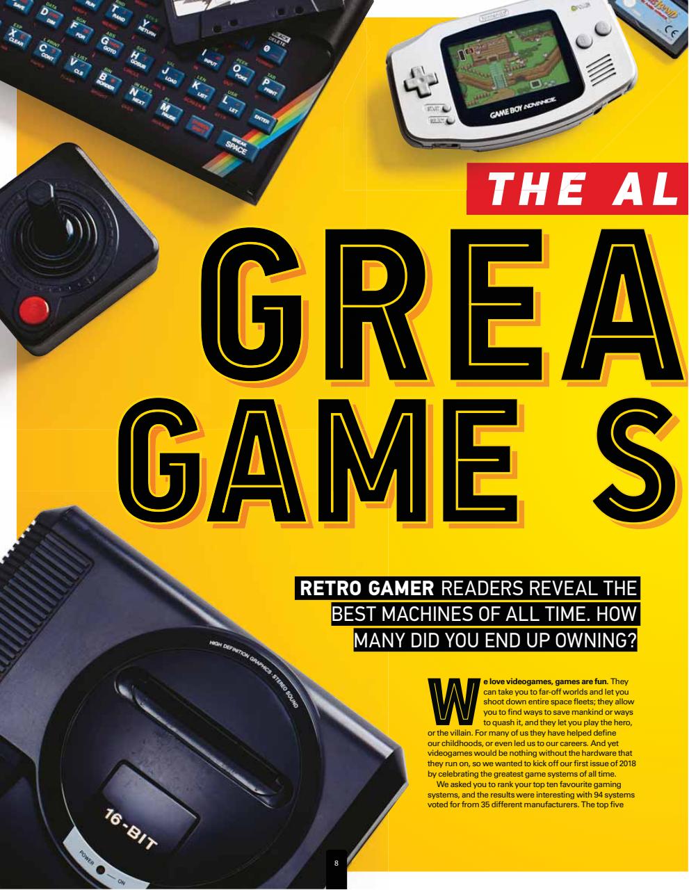 Gaming Bookazine - Ultimate Retro Hardware Guide Seventh Edition Back Issue