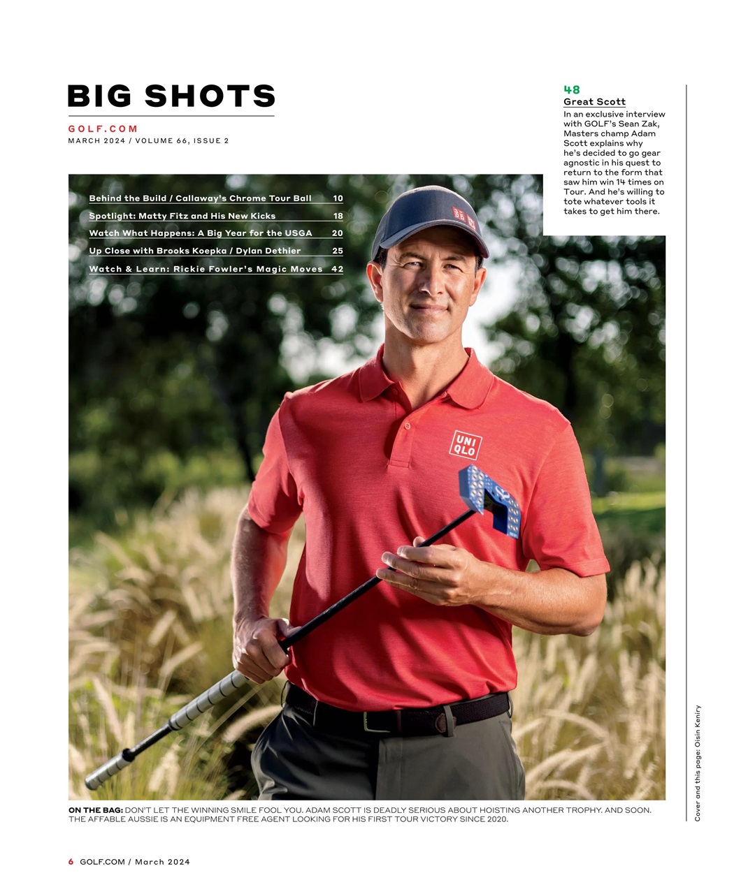 Golf Magazine - March 2024 Back Issue