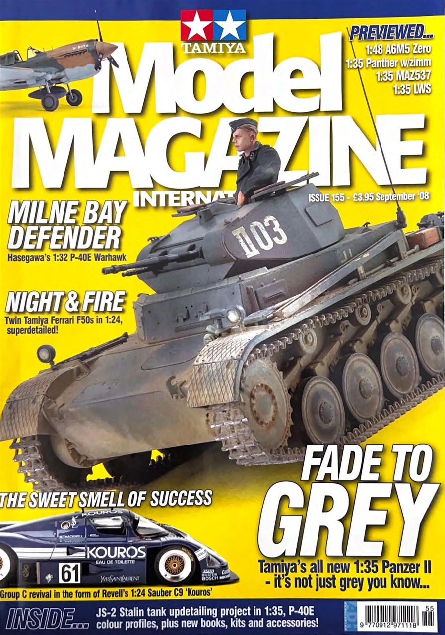 Tamiya Model Magazine - 155 Edición anterior