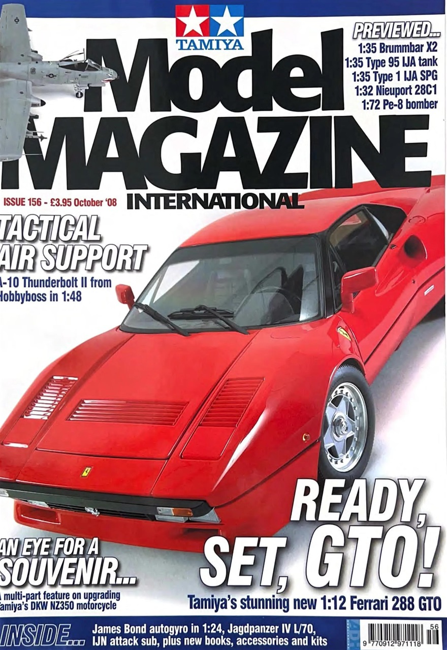 Tamiya Model Magazine - 156 Back Issue