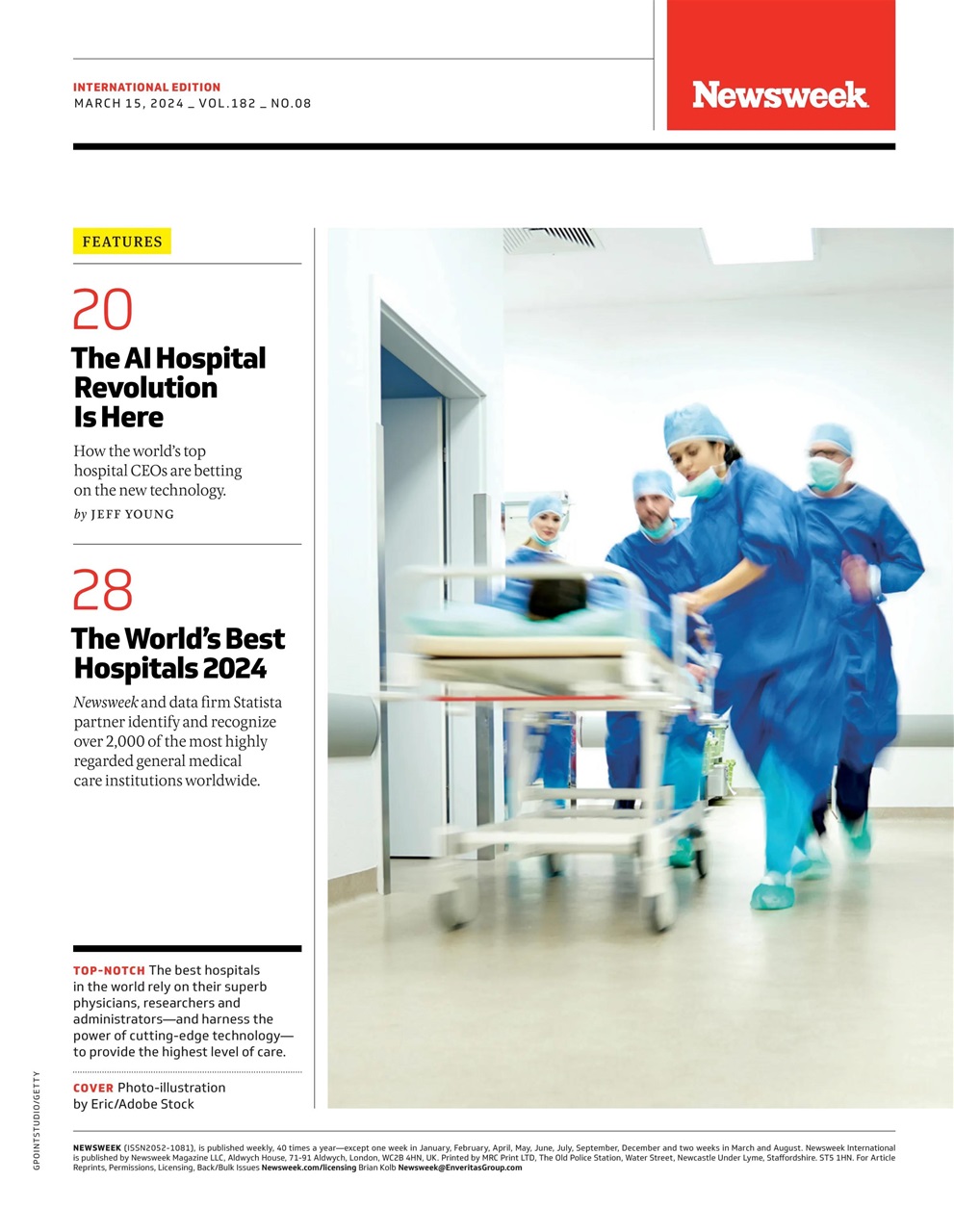 Newsweek International Magazine - March 15 2024 Back Issue