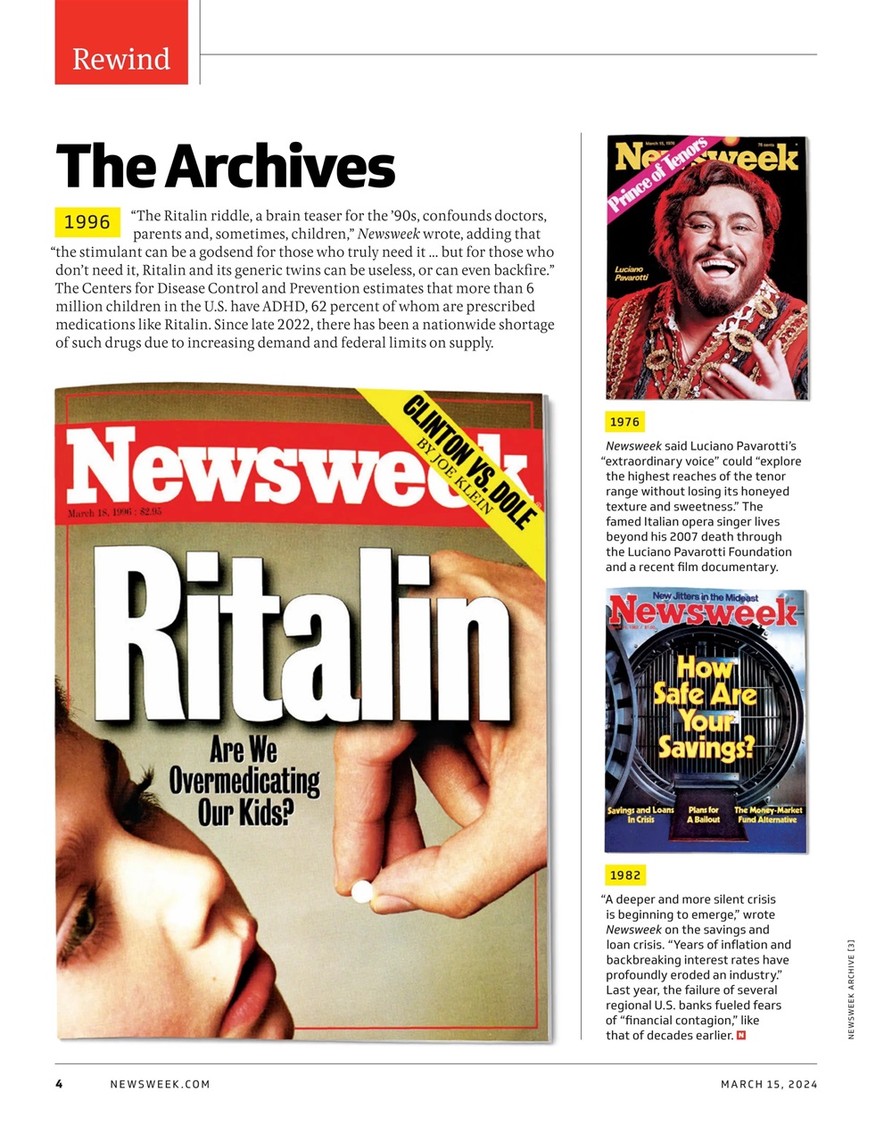 Newsweek International Magazine - March 15 2024 Back Issue