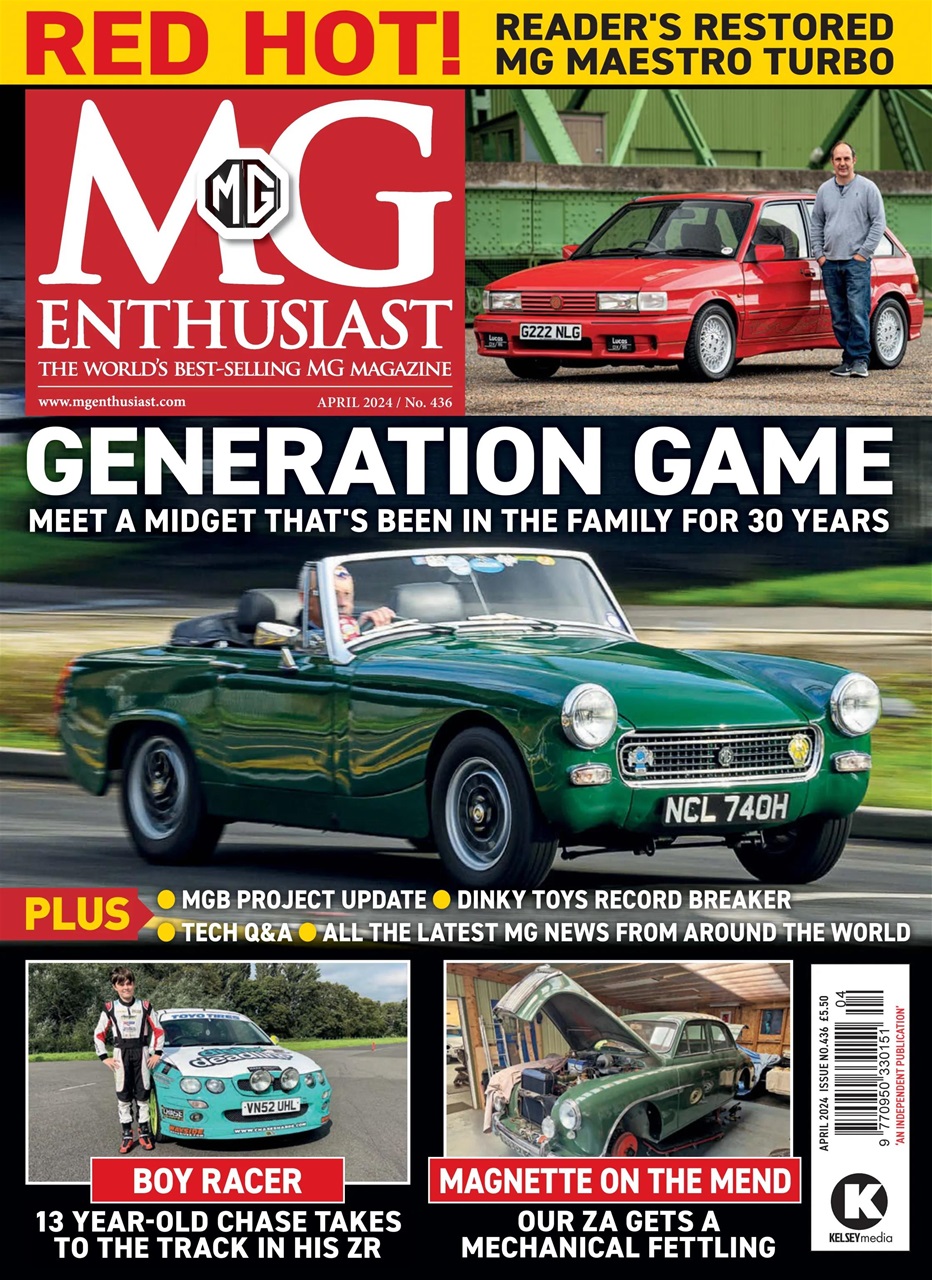 MG Enthusiast Magazine Subscriptions and Apr-24 Issue | Pocketmags