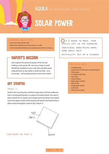 Aquila Magazine - Solar Power 0 Edición anterior