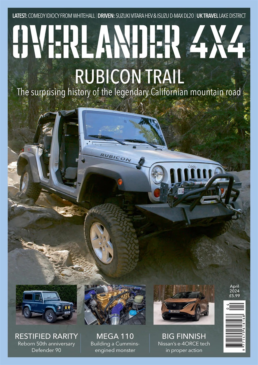 Overlander 4X4 Magazine - April 2024 Retour à l'édition précédente