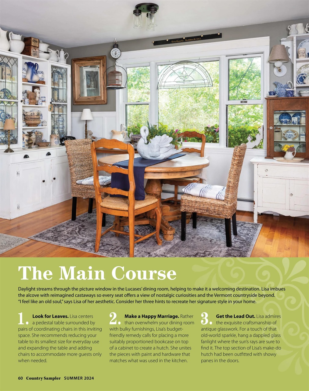 Country Sampler Magazine Subscriptions and Summer 2024 Issue