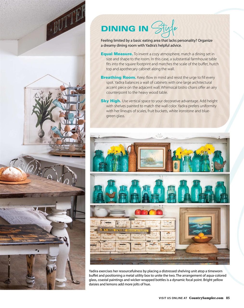 Country Sampler Magazine Subscriptions and Summer 2024 Issue