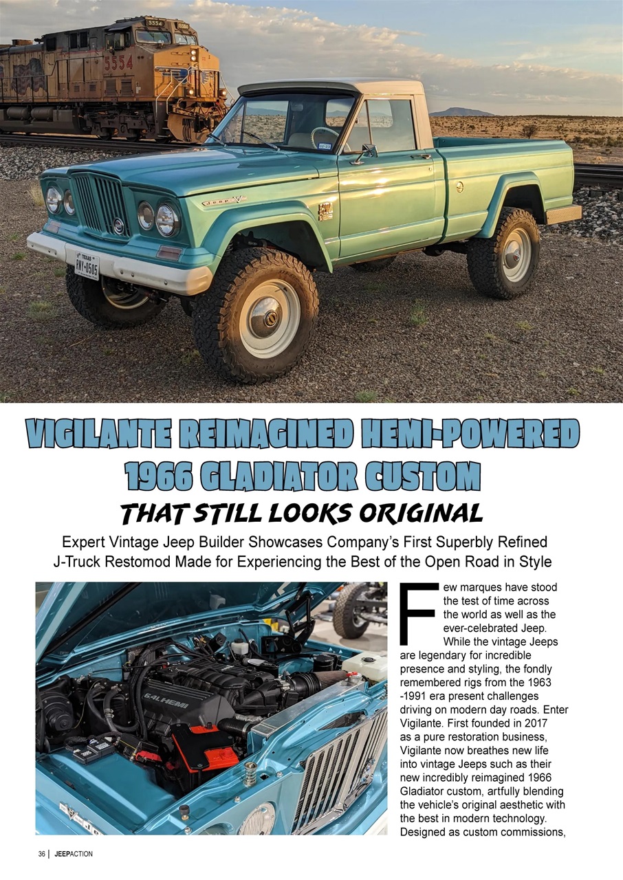 Jeep Action Magazine Subscriptions and Issue 6 2023 Issue