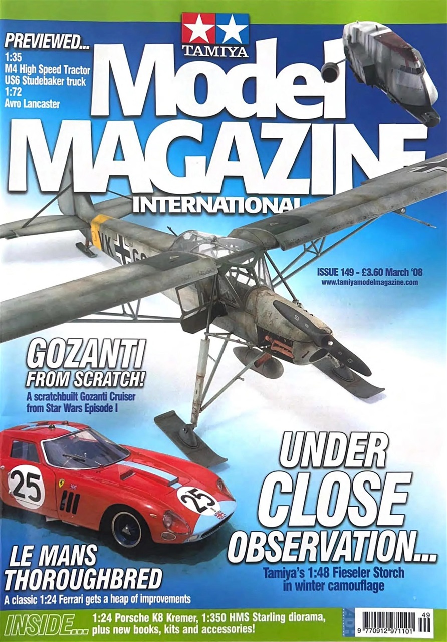 Tamiya Model Magazine - 149 Back Issue
