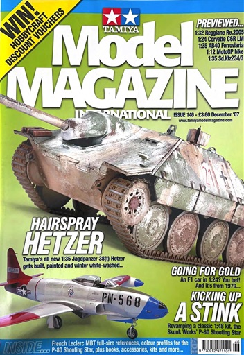 Tamiya Model Magazine - 146 Back Issue
