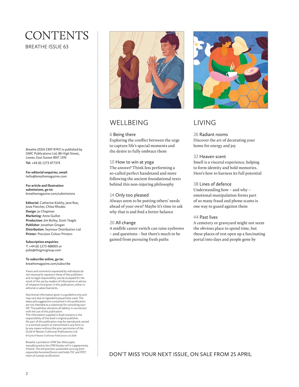 Breathe Magazine Subscriptions and Issue 063 Issue | Pocketmags