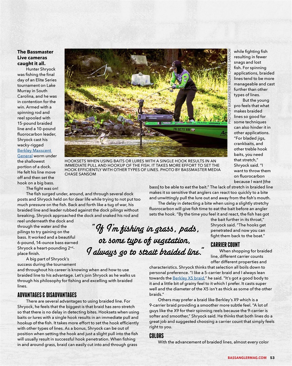 BASS ANGLER MAGAZINE Abonnementen en Spring 24 editie | Pocketmags