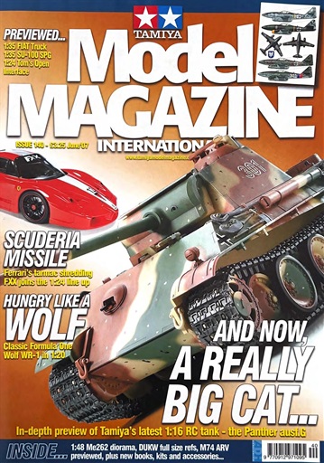 Tamiya Model Magazine - 140 Back Issue