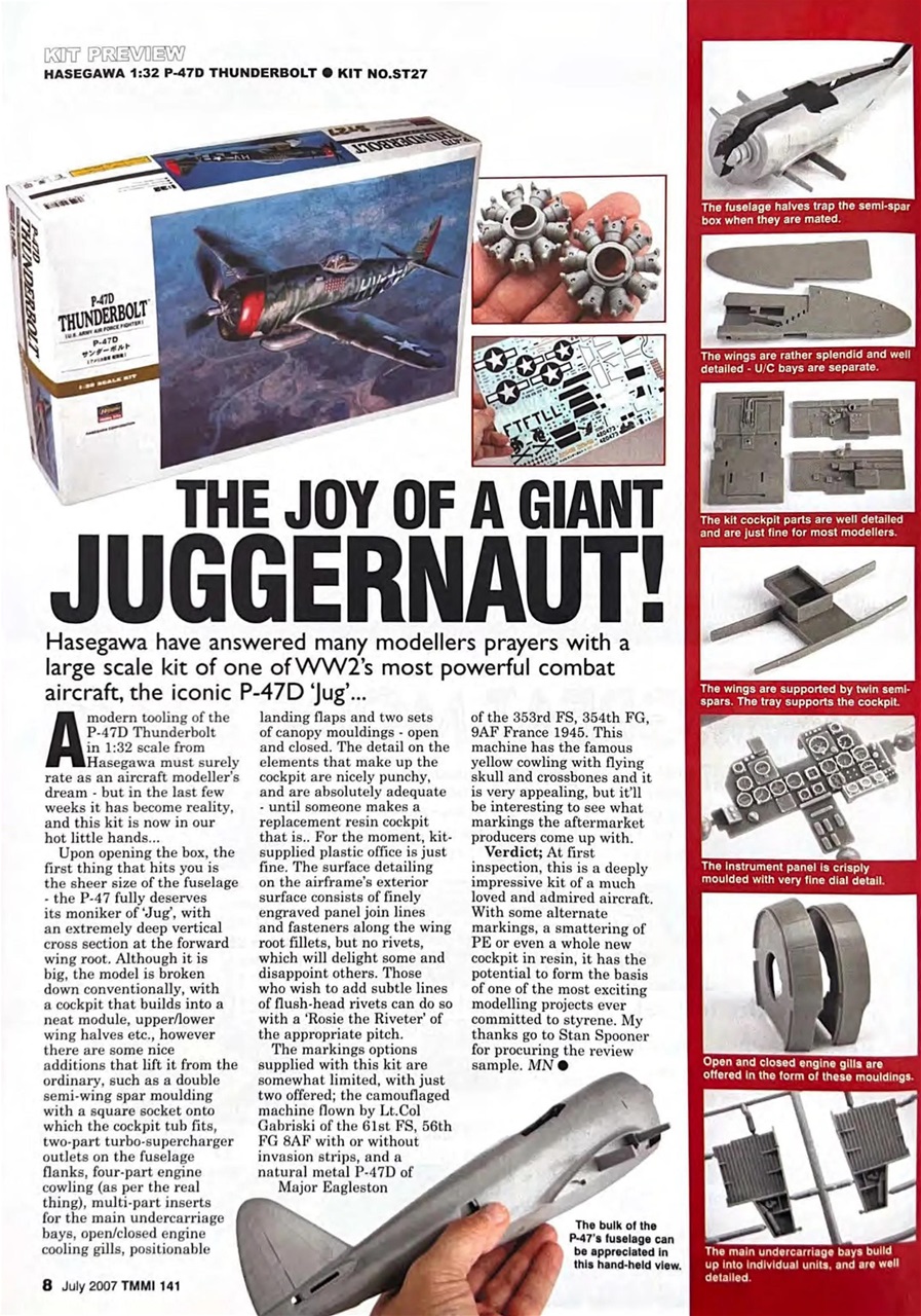 Tamiya Model Magazine - 141 Back Issue