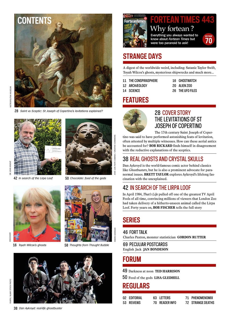 Fortean Times Magazine Subscriptions and April 2024 Issue | Pocketmags