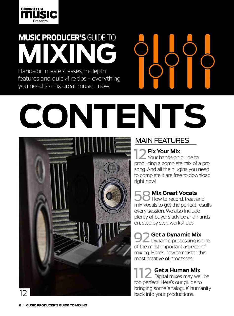 Music Magazine - Music Producer's Guide to Mixing Second Edition Back Issue