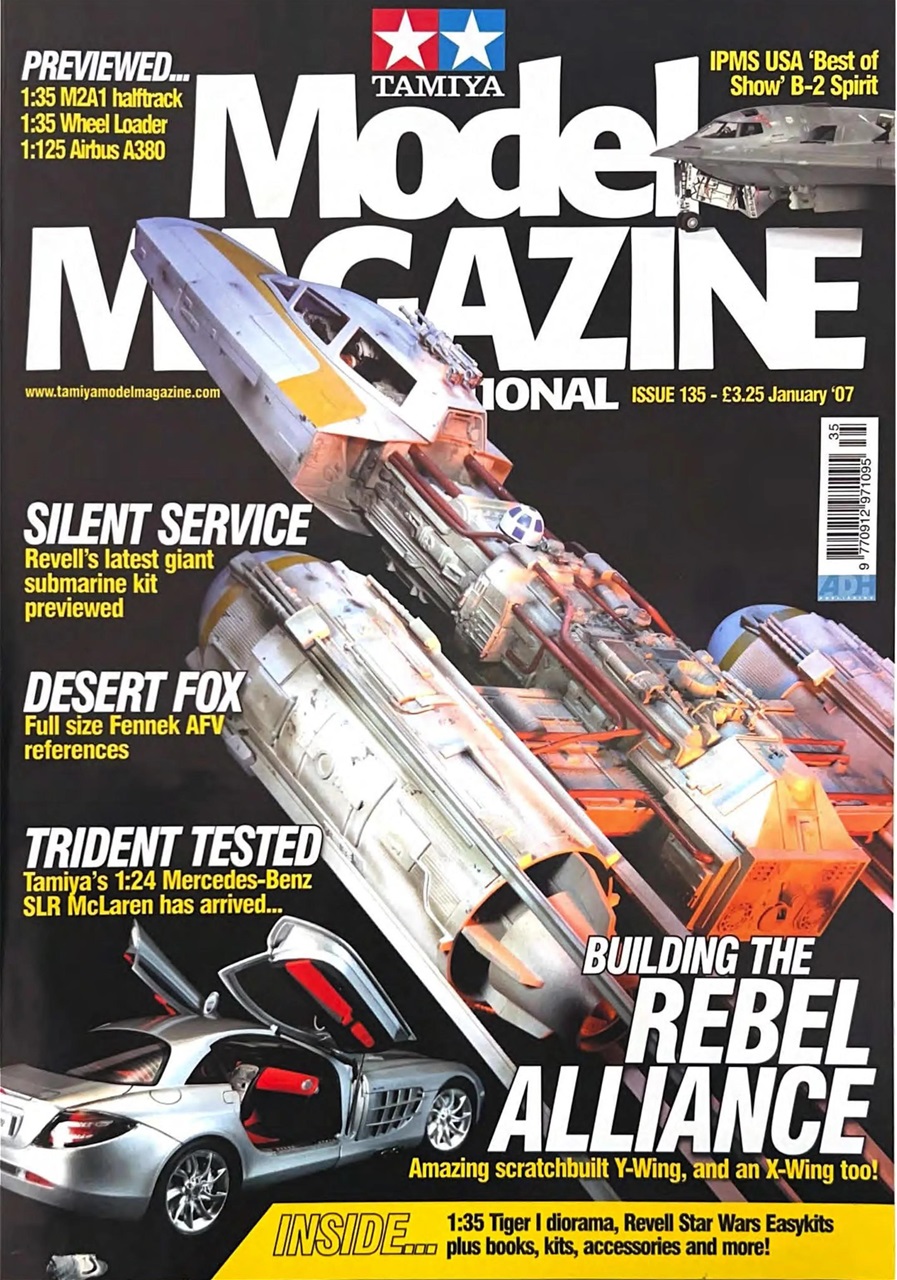Tamiya Model Magazine - 135 Back Issue