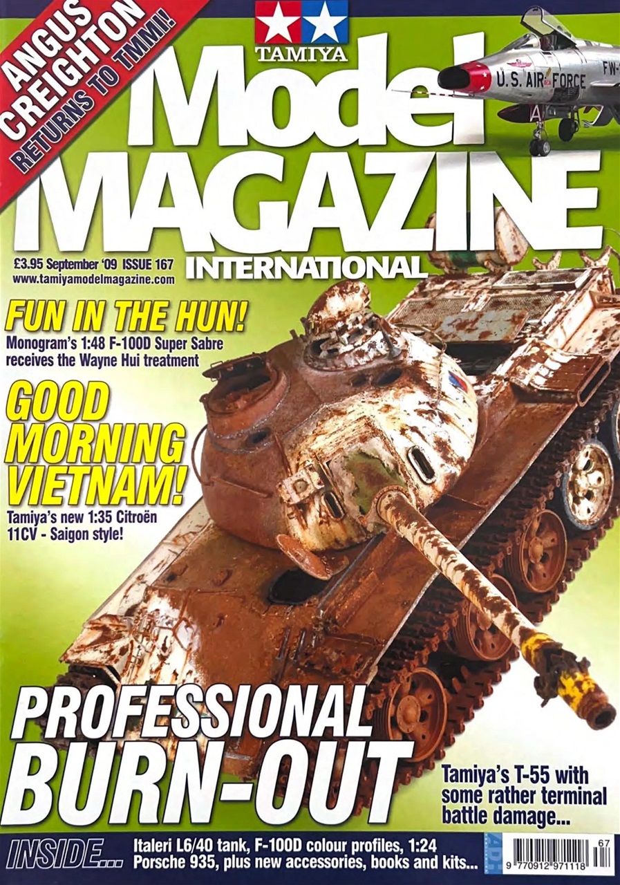 Tamiya Model Magazine - 167 Back Issue