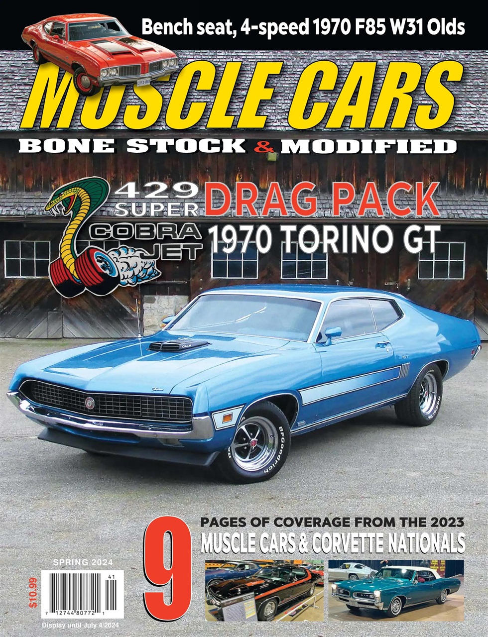 Muscle Cars Magazine Subscriptions and SPRING 2024 Issue