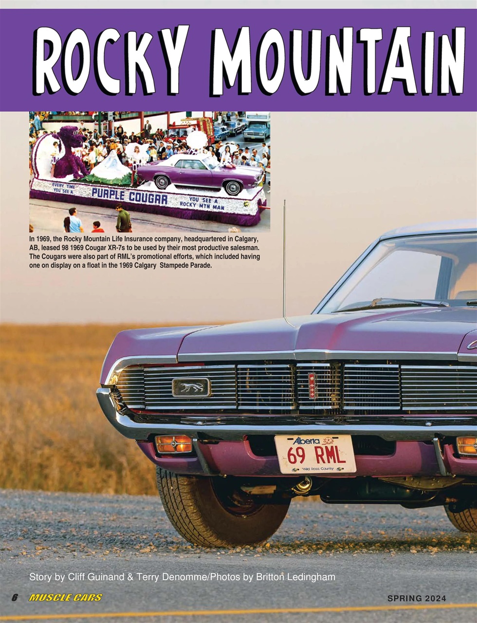 Muscle Cars Magazine Subscriptions and SPRING 2024 Issue