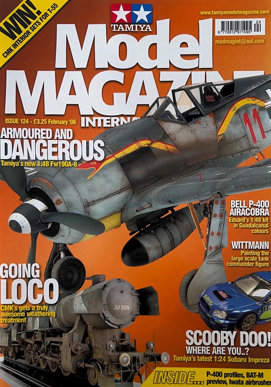 Tamiya Model Magazine - 124 Back Issue