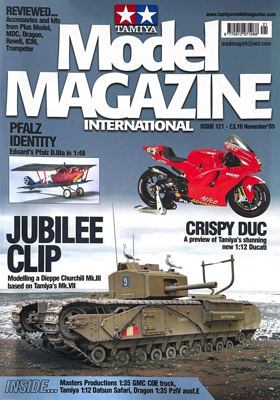 Tamiya Model Magazine - 121 Back Issue