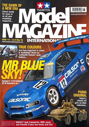Tamiya Model Magazine - 115 Back Issue