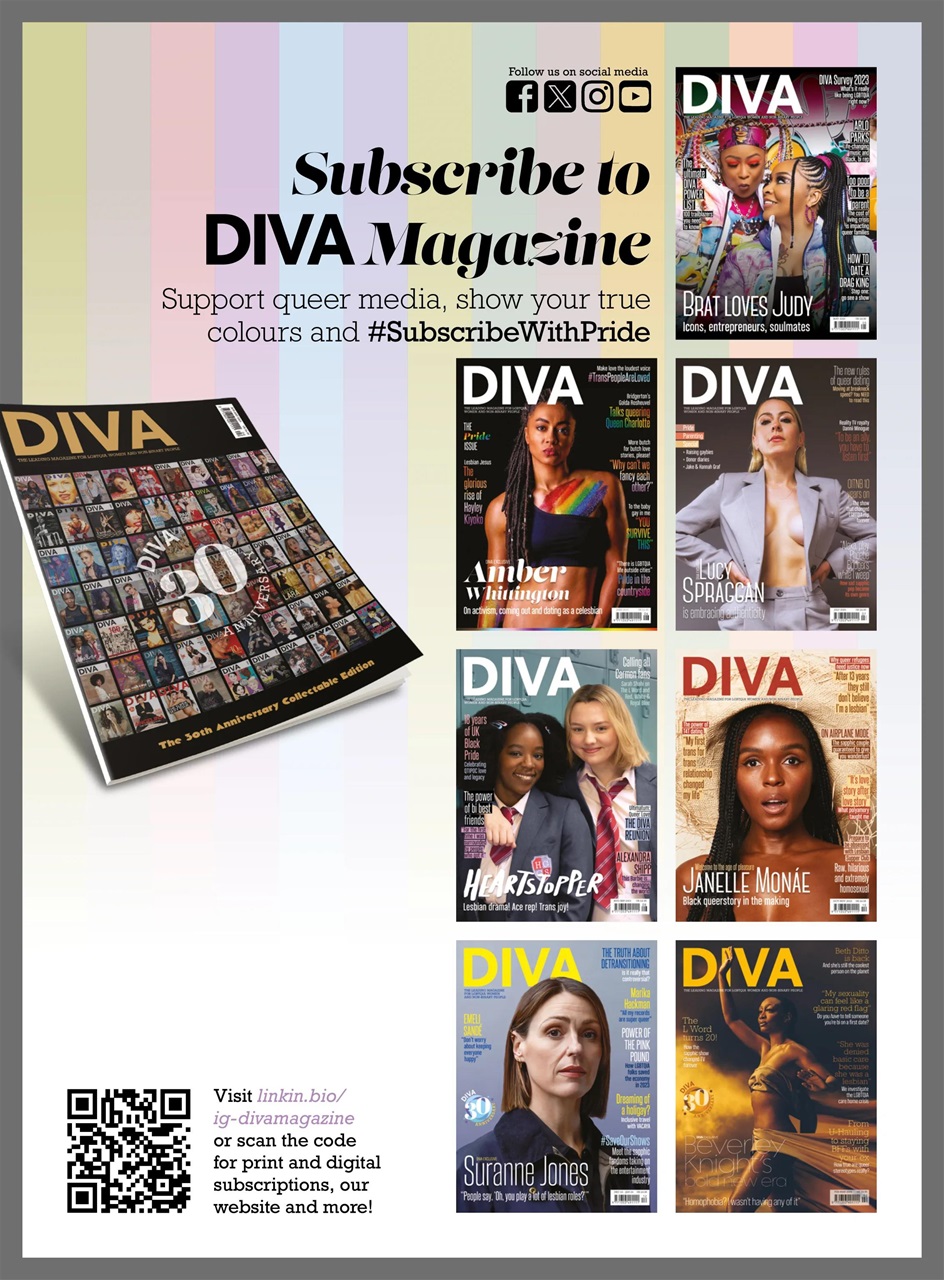 DIVA Magazine Subscriptions and Apr-May 24 Issue | Pocketmags