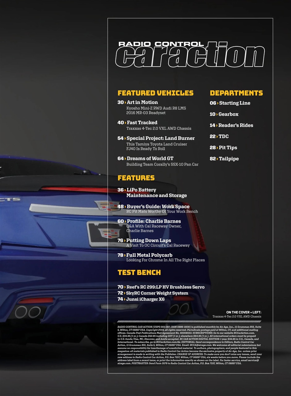 RC Car Action Magazine - Summer 2020 Back Issue