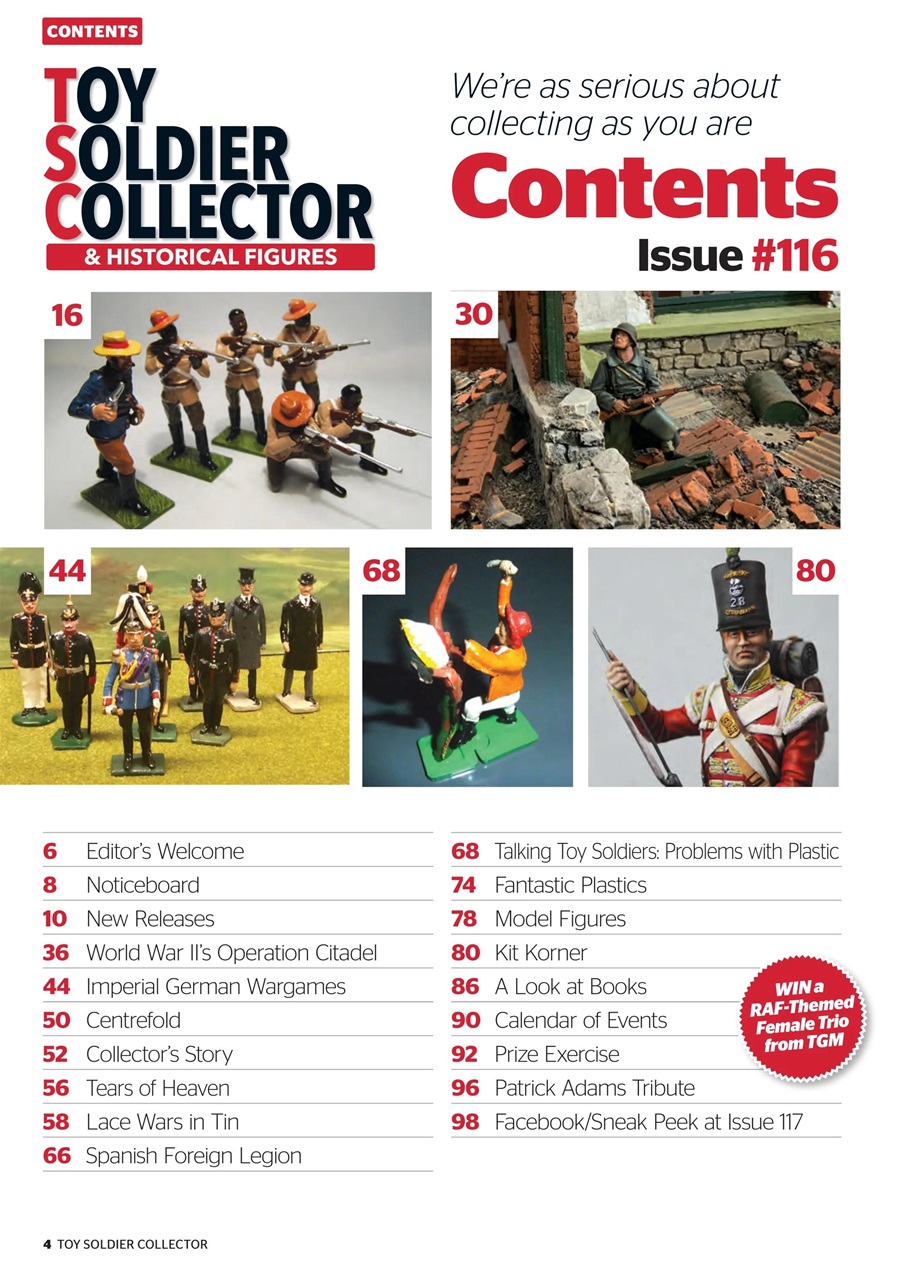 Toy Soldier Collector and Historical Figures Magazine Subscriptions and ...