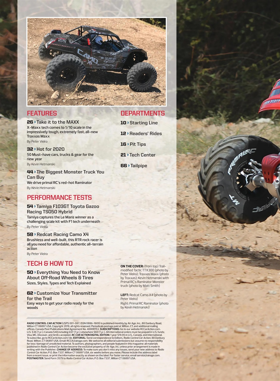 RC Car Action Magazine - January 2020 Back Issue