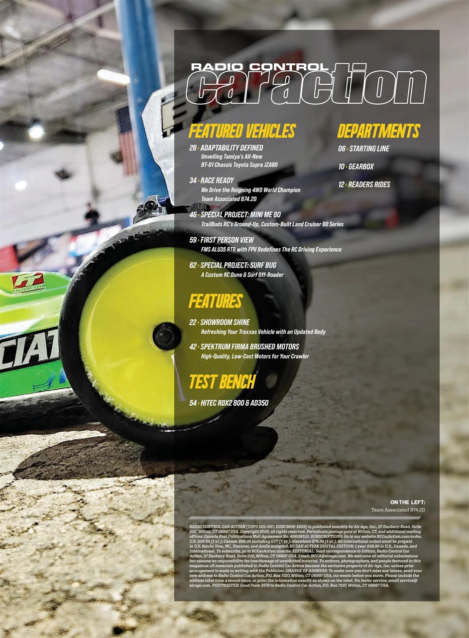RC Car Action Magazine - April 2024 Back Issue