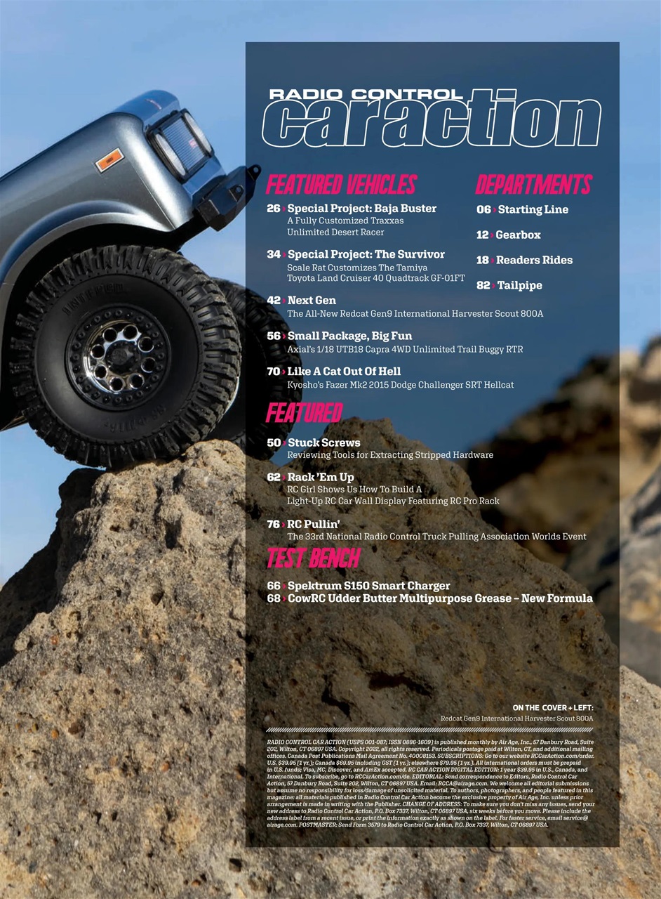 RC Car Action Magazine - March 2023 Back Issue